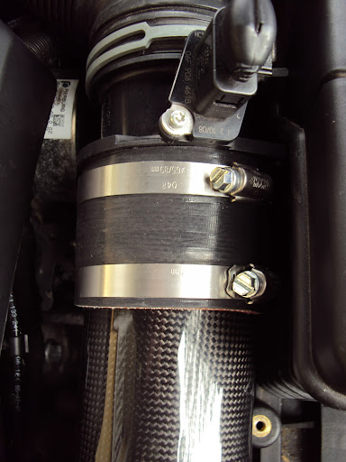 Missing the MAF silicone adapter for APR Carbonio intake | VW GTI MKVI ...