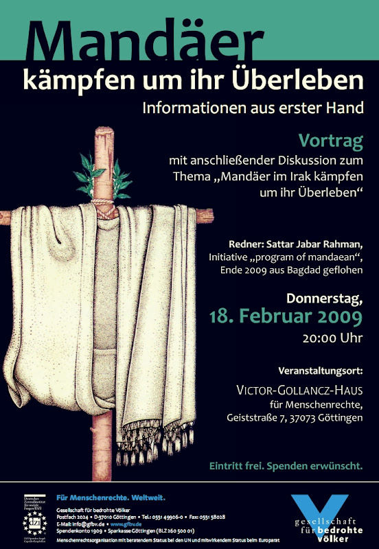 Mandäer im Irak kämpfen um ihr Überleben