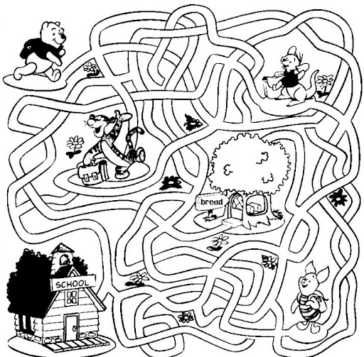 Laberinto dificil para imprimir - Imagui