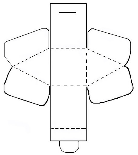 Caja para colorear - Imagui