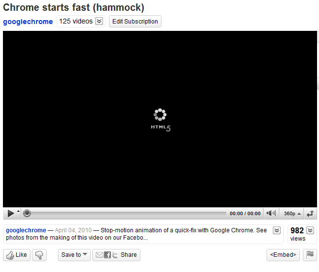Neues YouTube Design nun auch mit HTML5 Player - GoogleWatchBlog