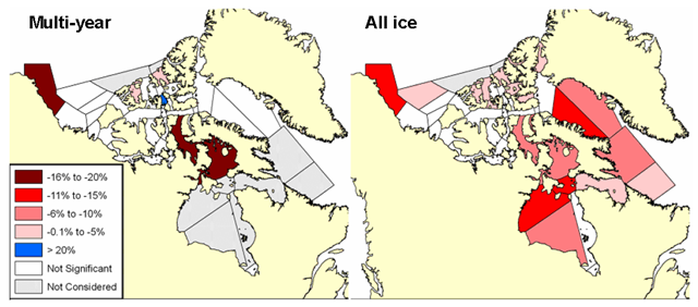 Graph of the Day: Decline in Multi-year Sea Ice in the Canadian Arctic ...