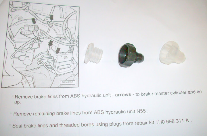 Replacing ABS module -- brake line questions | VW Vortex - Volkswagen Forum