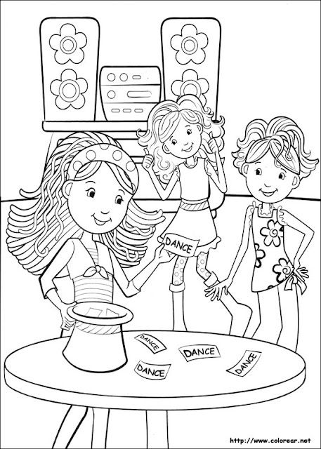 DIBUJOS DE GROOVY PARA COLOREAR