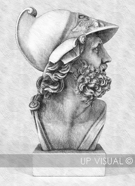 King Menelaus Drawing