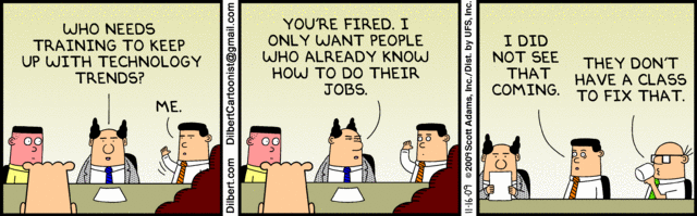 ORACLENERD: Dilbert: You're Fired!