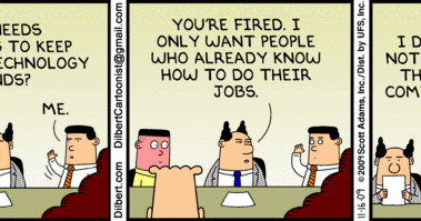 ORACLENERD: Dilbert: You're Fired!