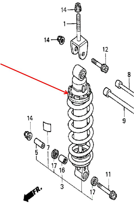 Rear shock adjustment!!!!!! | VFRworld