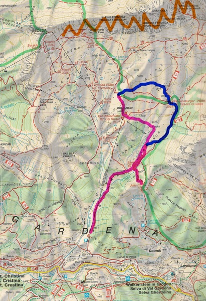 Squarciomomo: Tramonto sulle Odle (2)