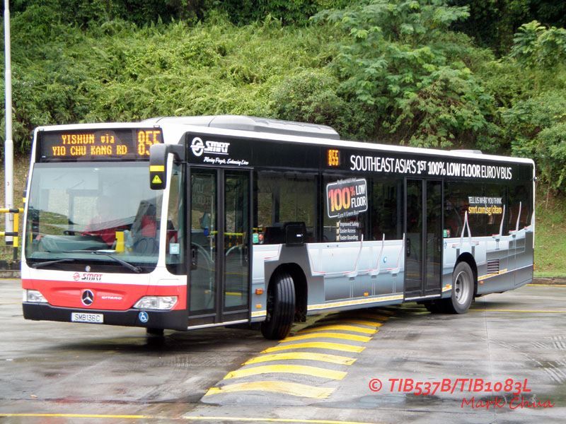 (buses[IN]gapore!): SMRT's Mercedes Benz Citaro - SMB136C
