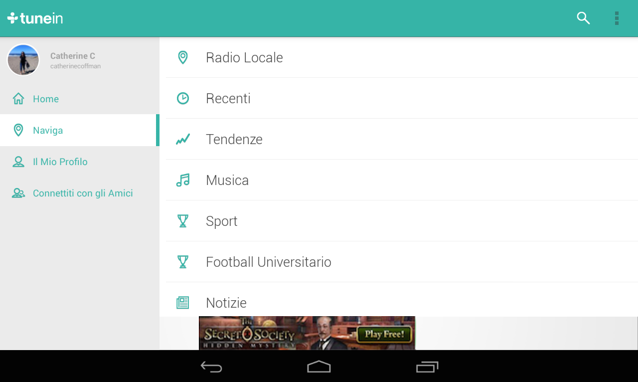 TuneIn Radio - App Android su Google Play