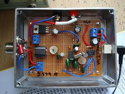 marxy's musing on technology: Crystal locked 80m direct conversion receiver