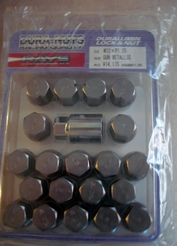 FS: New Volk Racing/Ray Dura Lug Nuts Gun Metal M12x1.25 - NASIOC