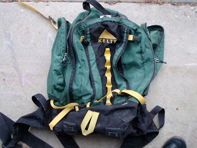 Clutter Town: Day 56 - Worn Out Backpack