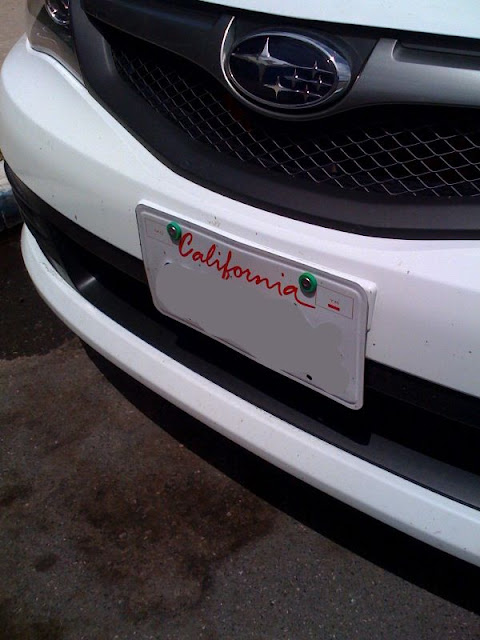 JDM to USDM License Plate Mounting | IW STi Forum