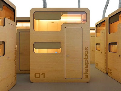 Sleep Boxes – yet another interesting concept – Oeuvre!!!