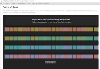 Live simple, so thousands can simply live.: Color IQ Test
