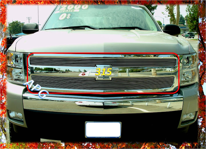 2008 Chevy Silverado Custom Grilles