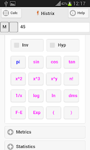 Histrix Calculator – A calculator with the same functionalities that ...