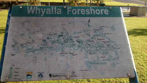 Foreshore Map Guide Portal in Whyalla South Australia Australia ...