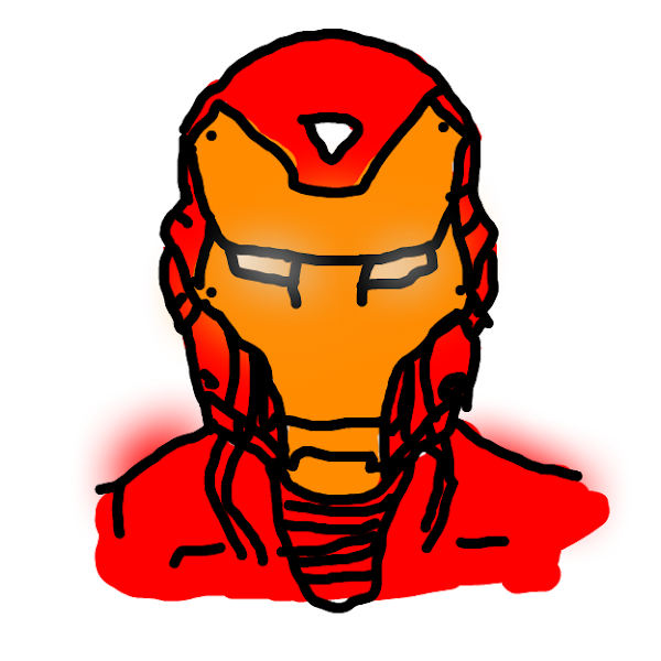 Iron man's face (or mask) » drawings » SketchPort
