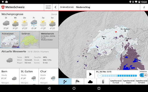 MeteoSwiss – Android-Apps auf Google Play