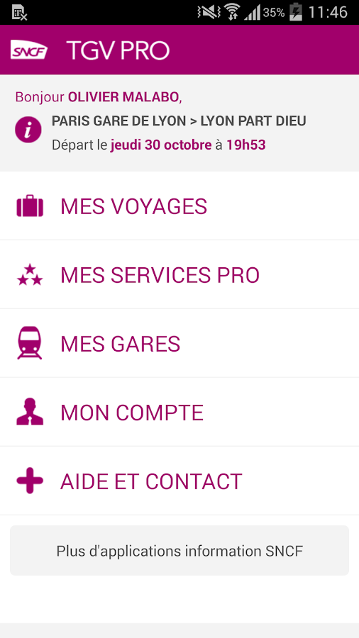 TGV Pro – Applications Android sur Google Play
