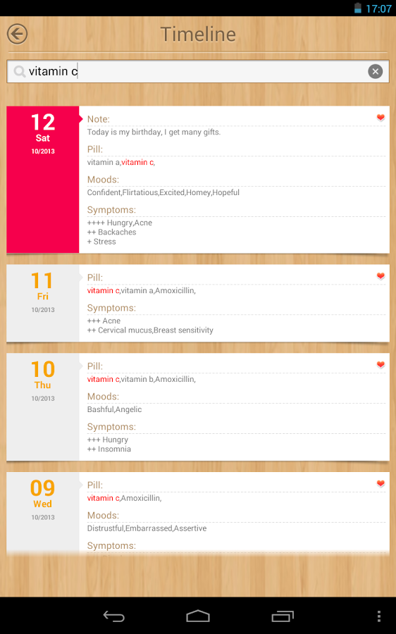 Calendario Menstrual - Aplicaciones Android en Google Play