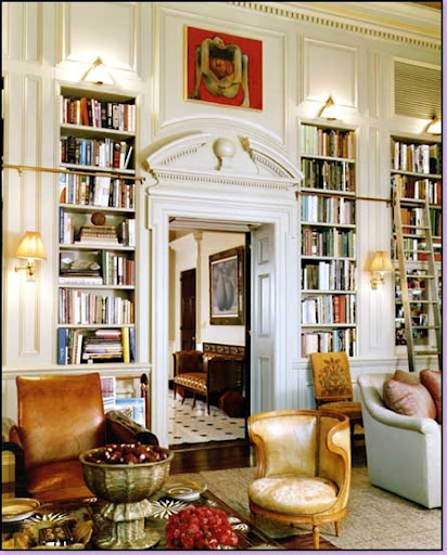 Library/Living Room on Pinterest | Wood Paneling, Living Rooms and ...