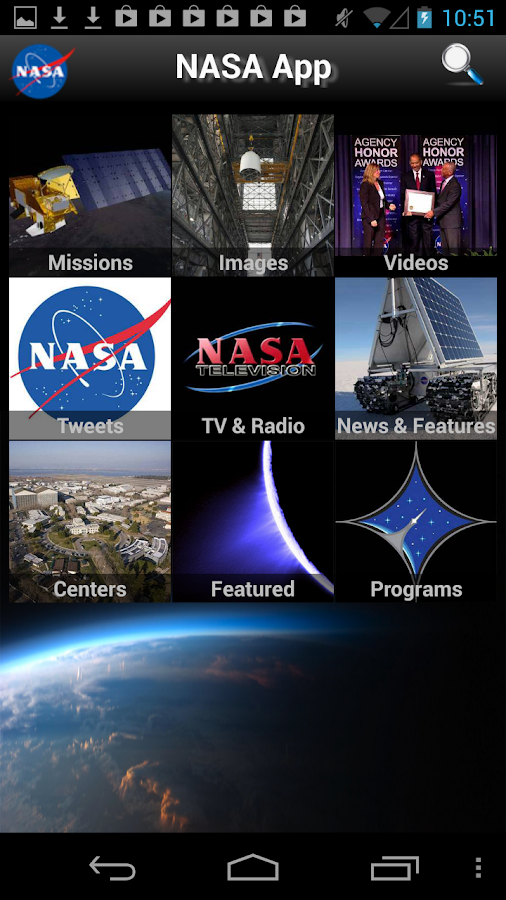 NASA App - screenshot
