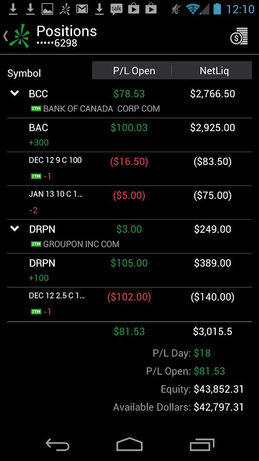 thinkorswim Mobile - Android Apps on Google Play