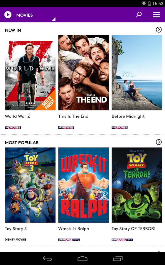 NOW TV: Movies, TV & Sport – Android Apps on Google Play