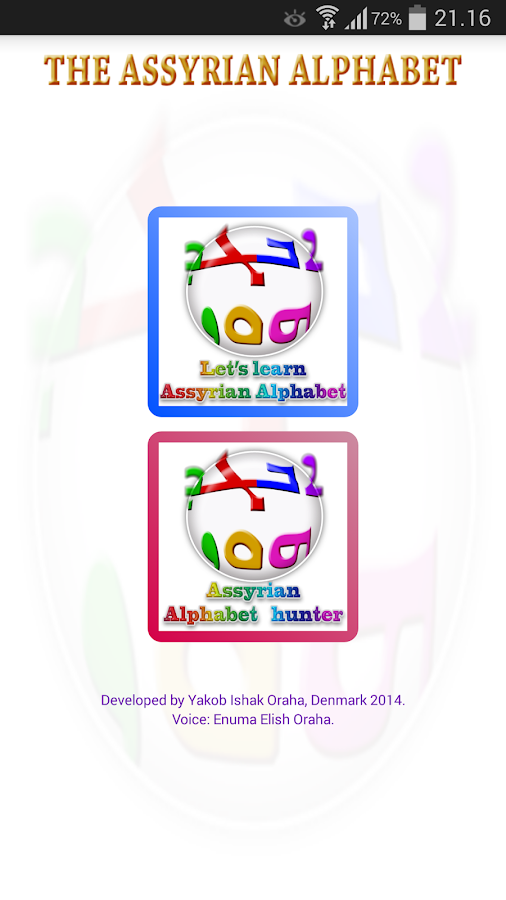Assyrian Alphabet - Android Apps on Google Play