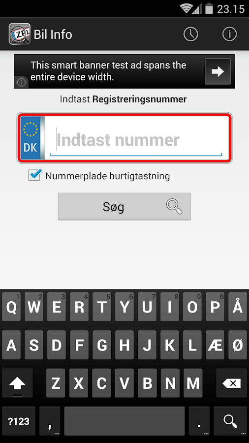 Bil Info nummerplade – Android-apps på Google Play