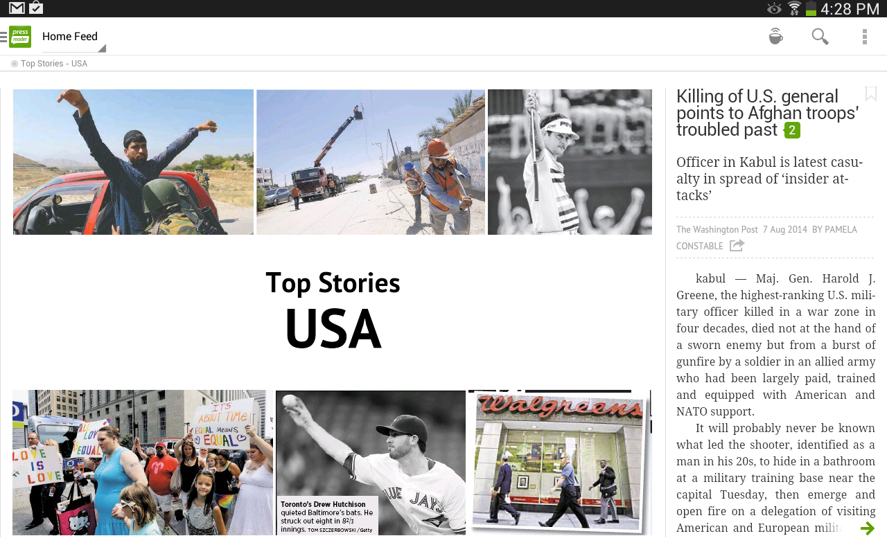 PressReader - screenshot