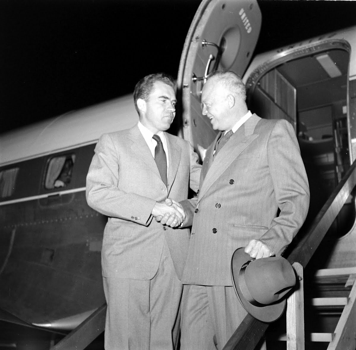 Ike & Nixon In West Virginia - Joe Scherschel — Google Arts & Culture