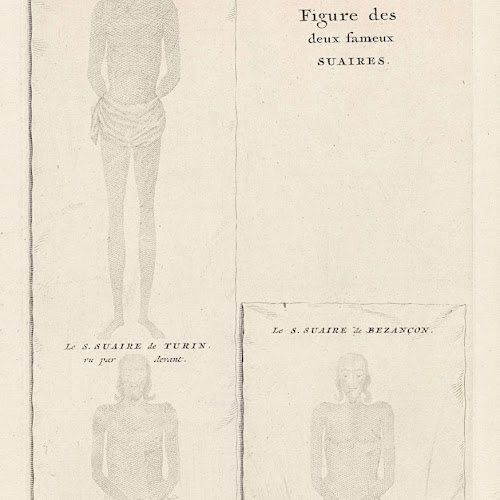 Lijkwade van Turijn en de lijkwade van Besançon, Bernard Picart ...