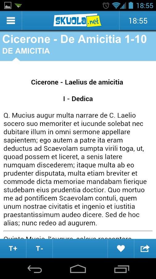 Skuola.net Appunti - App Android su Google Play