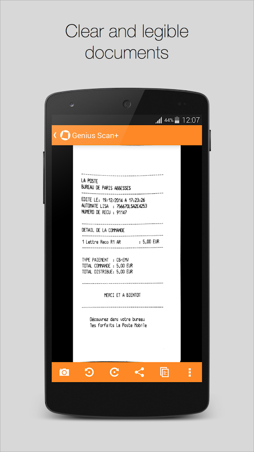 Genius Scan+ - PDF Scanner - Android-Apps auf Google Play