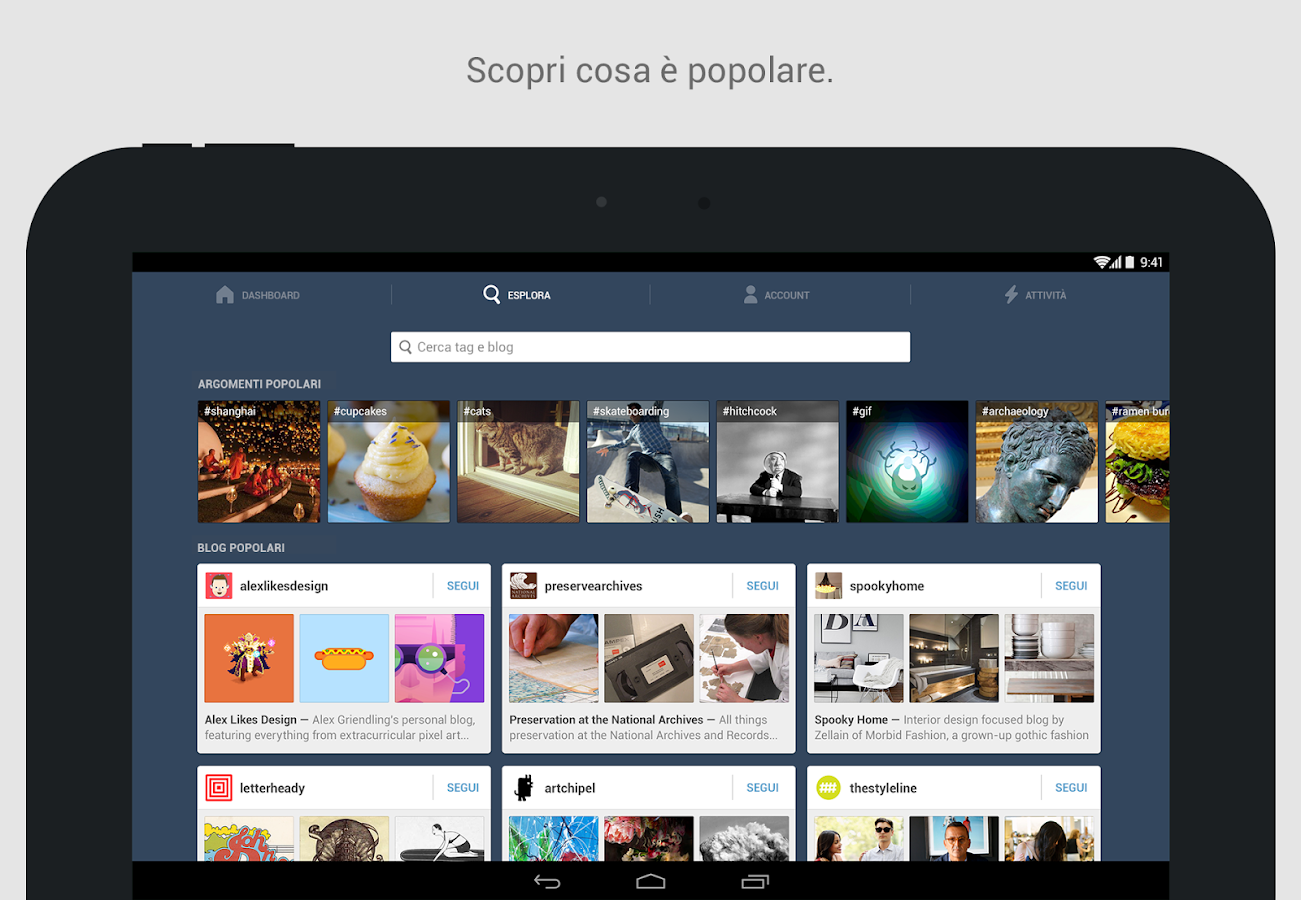 Tumblr - App Android su Google Play