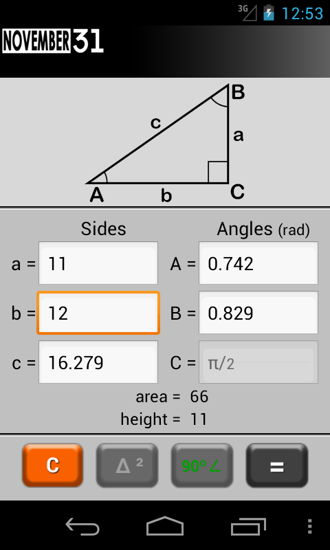 Triangle Calculator - Android Apps on Google Play