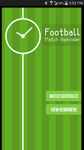 Football Match Reminder – All Football matches/League – schedule ...