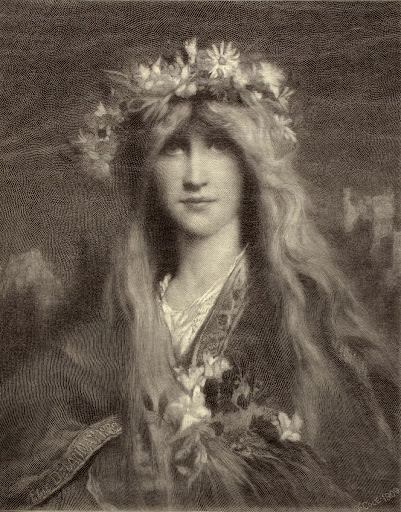 Ophelia - After Elie Delaunay (French, 1828-1891) — Google Arts & Culture