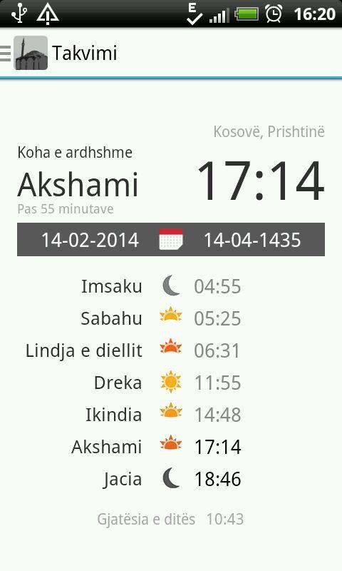 Takvimi - Shqip – Android-Apps auf Google Play