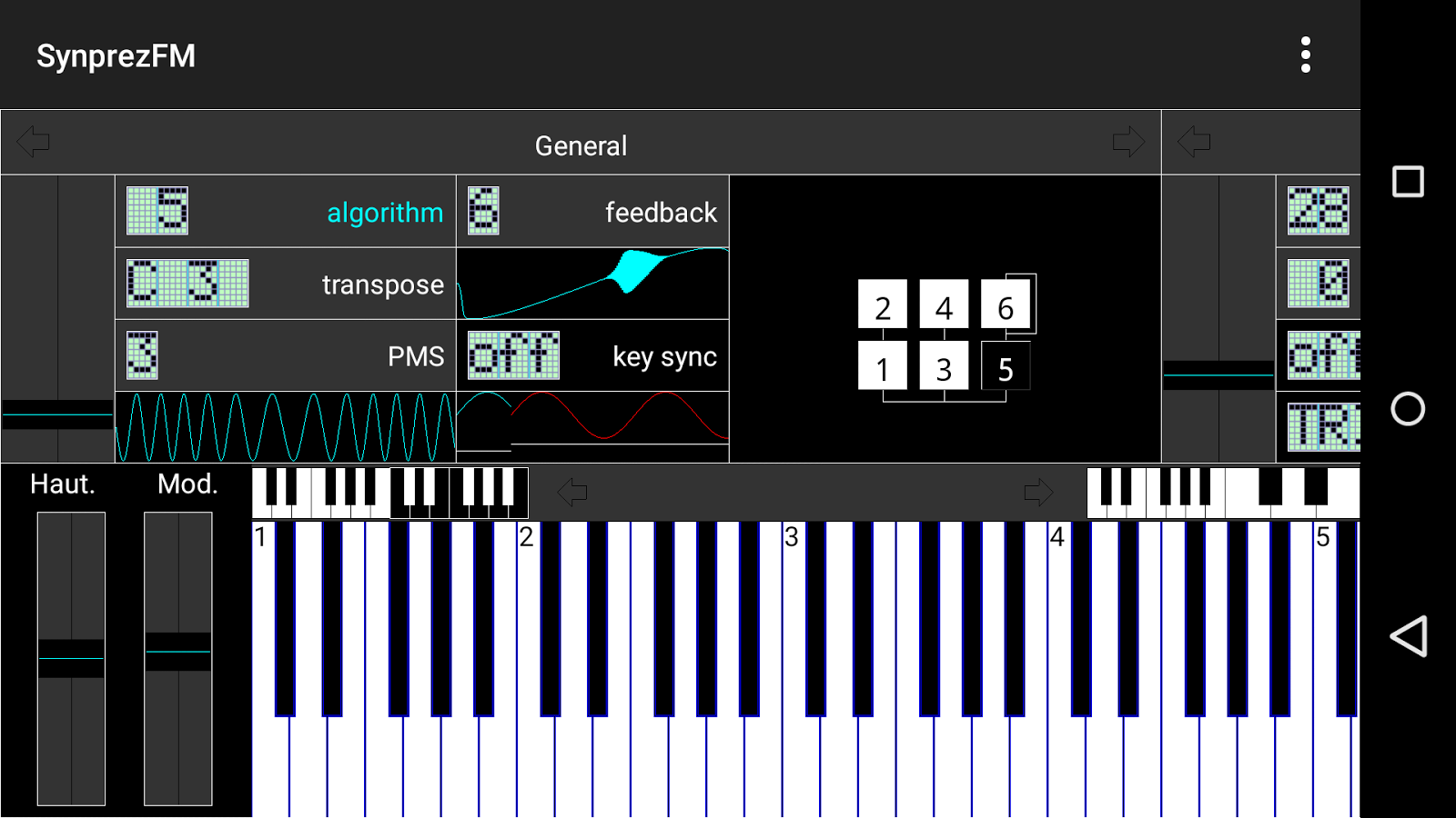 Synthétiseur FM [SynprezFM II] – Applications Android sur Google Play