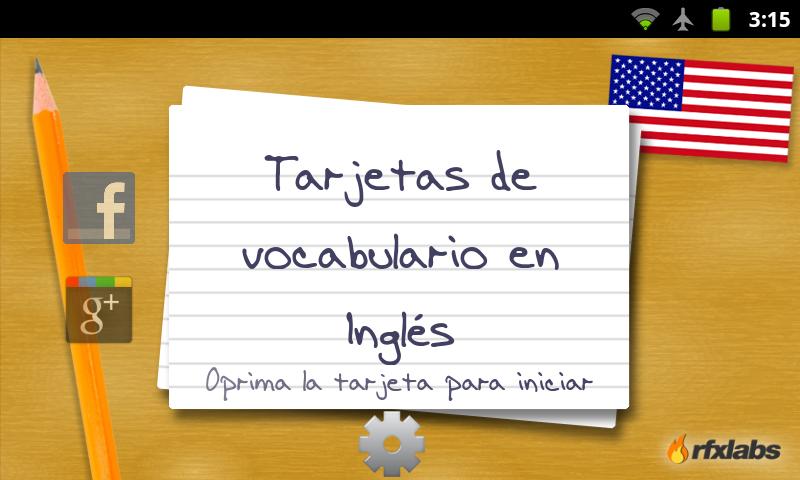 Fichas vocabulario inglés - Imagui