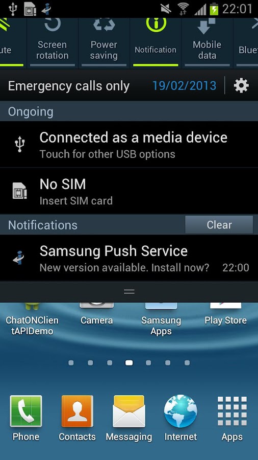 삼성 푸시 서비스 Samsung Push Service - Google Play의 Android 앱