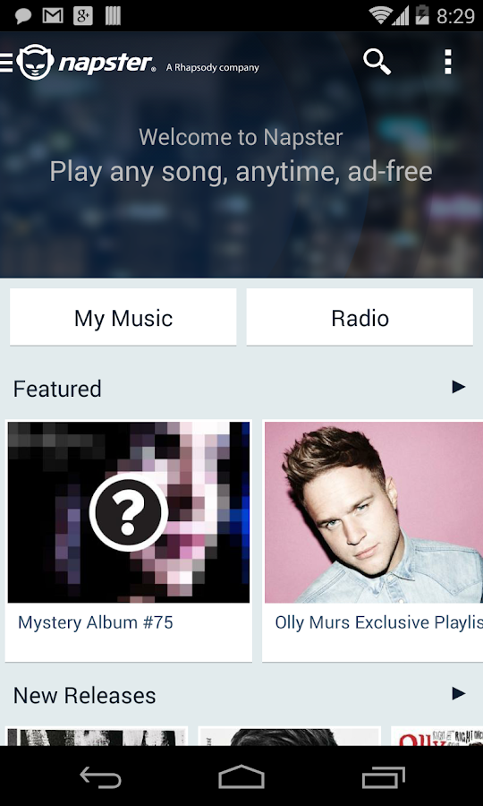 Napster - Android Apps on Google Play