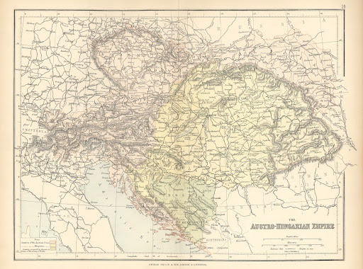 Map of the Austro-Hungarian Empire, 19th century — Google Arts & Culture