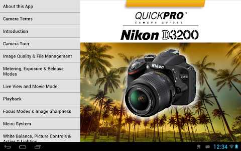 Nikon D3200 from QuickPro – Android Photography Apps